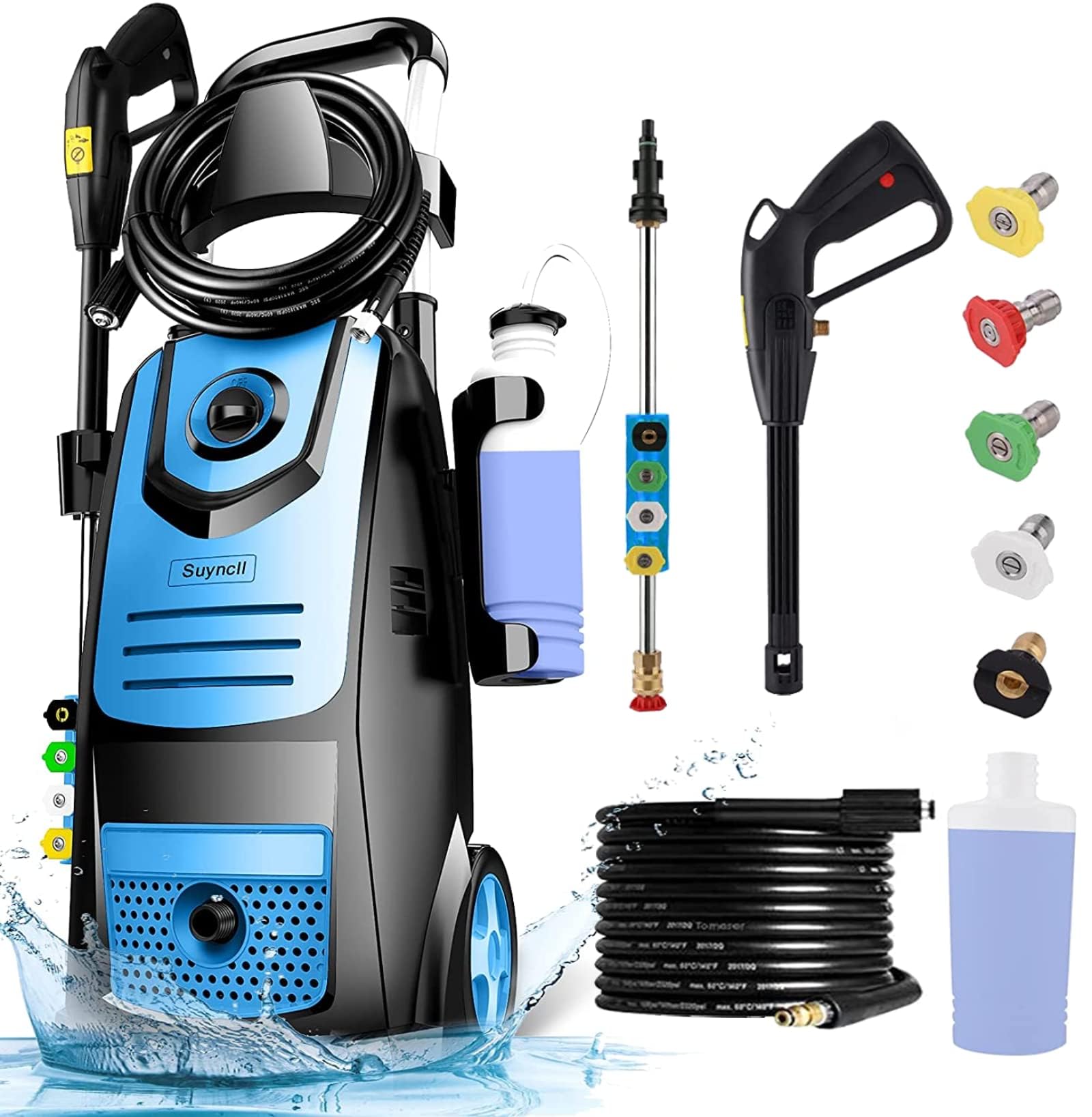 Mua Pressure Washer, 1.8GPM Electric Power Washer, 2 Wheels Movable ...