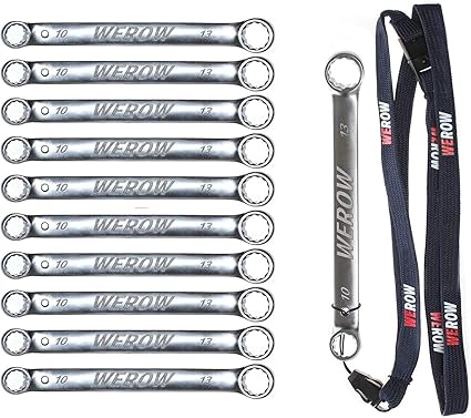 WEROW Rigger Jigger rowing tool & lanyard, ultimate 10x13mm spanner for ...