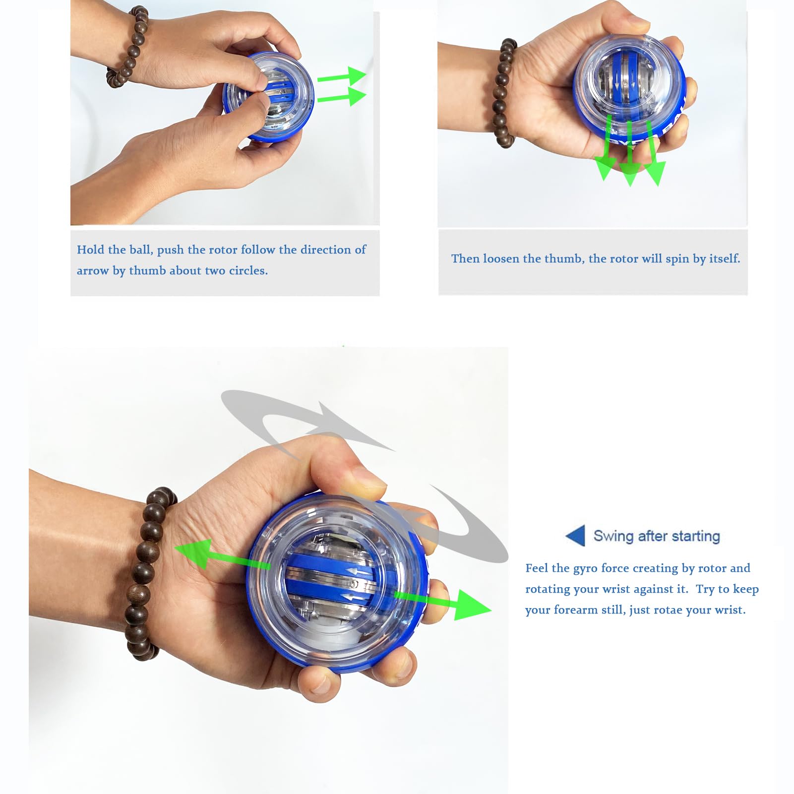 Mua Parallel Halo Power Wrist Ball Wrist Exercises AUTO Start Force ...