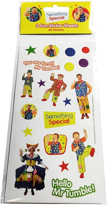 BBC Worldwide Something Special Sticker Sheet Set: Amazon.co.uk ...