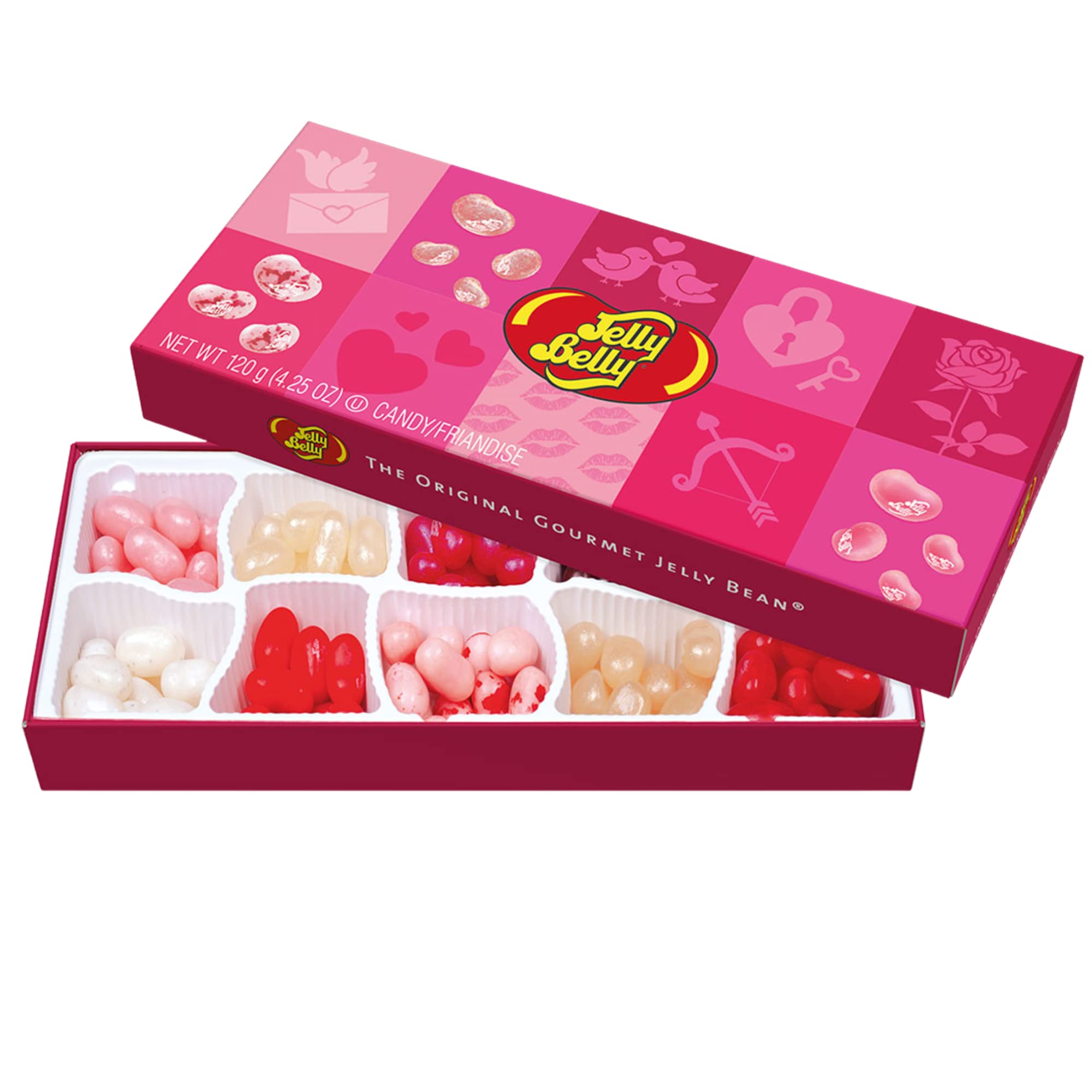Jelly Belly 10 Flavor Assortment Valentine's Day Gift Box, Multi ...