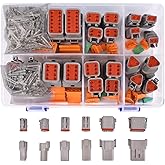 Amazon.com: YMYP 94Pcs 6 Sets Deutsch DT Connector Kit，2/3/4/6/8/12 Pin DT Connectors with Size ...