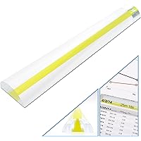 Amazon.com: MagniPros 2X Magnifying Bar Magnifier Ruler with Guide Line ...