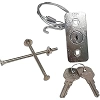 Amazon.com: Emergency Release Lock Kit, Universal Garage Door Emergency Release Lock Kit, Garage ...