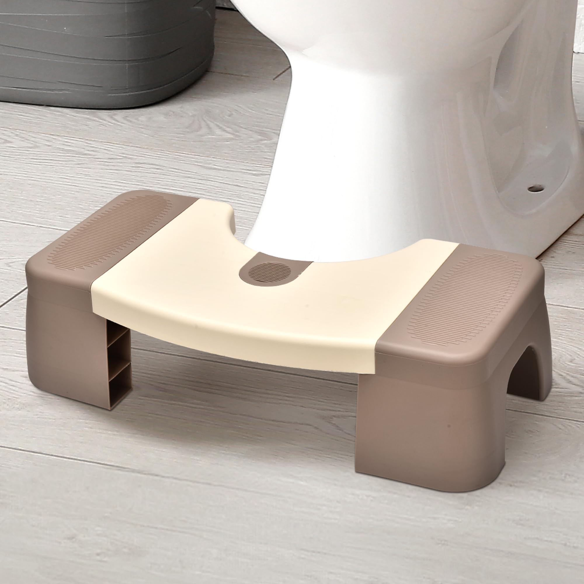 Sangohe Toilet Stool for Adults, 7" Heavy Duty Toilet Potty Stool for ...