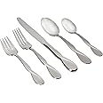 Amazon.com: Oneida Satin Aquarius 5 Piece Fine Flatware Set, Service for 1 18/10 Stainless Steel ...