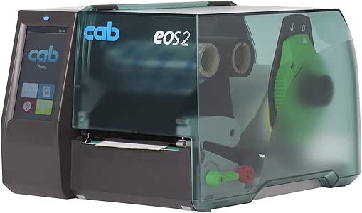 Cab EOS2 - Impresora con borde de corte (203 ppp, termodirecta, transferencia térmica, 108 mm ...