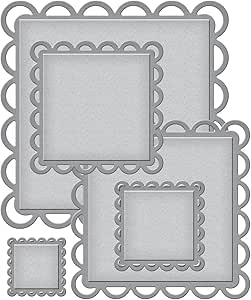 Amazon.com: Spellbinders Nestabilities Decorative Elements Dies, Lacey ...