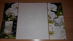 Schipper 609260681 - Malen nach Zahlen - Wellness Oase, Triptychon, 50 x 80 cm: Amazon.de: Spielzeug