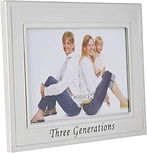 Amazon.com - Lawrence Frames Sentiments Collection, Brushed Metal 4 by ...