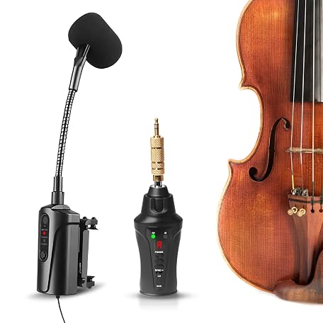 Mua SWANSOFT Violin Pickup, Violin Mic Ultra High Frequency Support ...