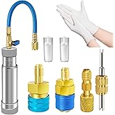 Amazon.com: AC Oil Injector for R1234yf R134a R410a, AC Dye Injector ...