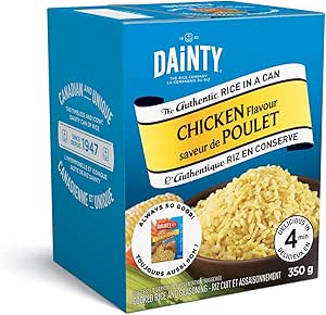 Dainty Chicken Canned Rice, 12-Count : Amazon.ca: Grocery & Gourmet Food