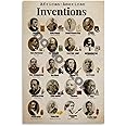 Amazon.com: African American Inventions Poster Black History Famous ...