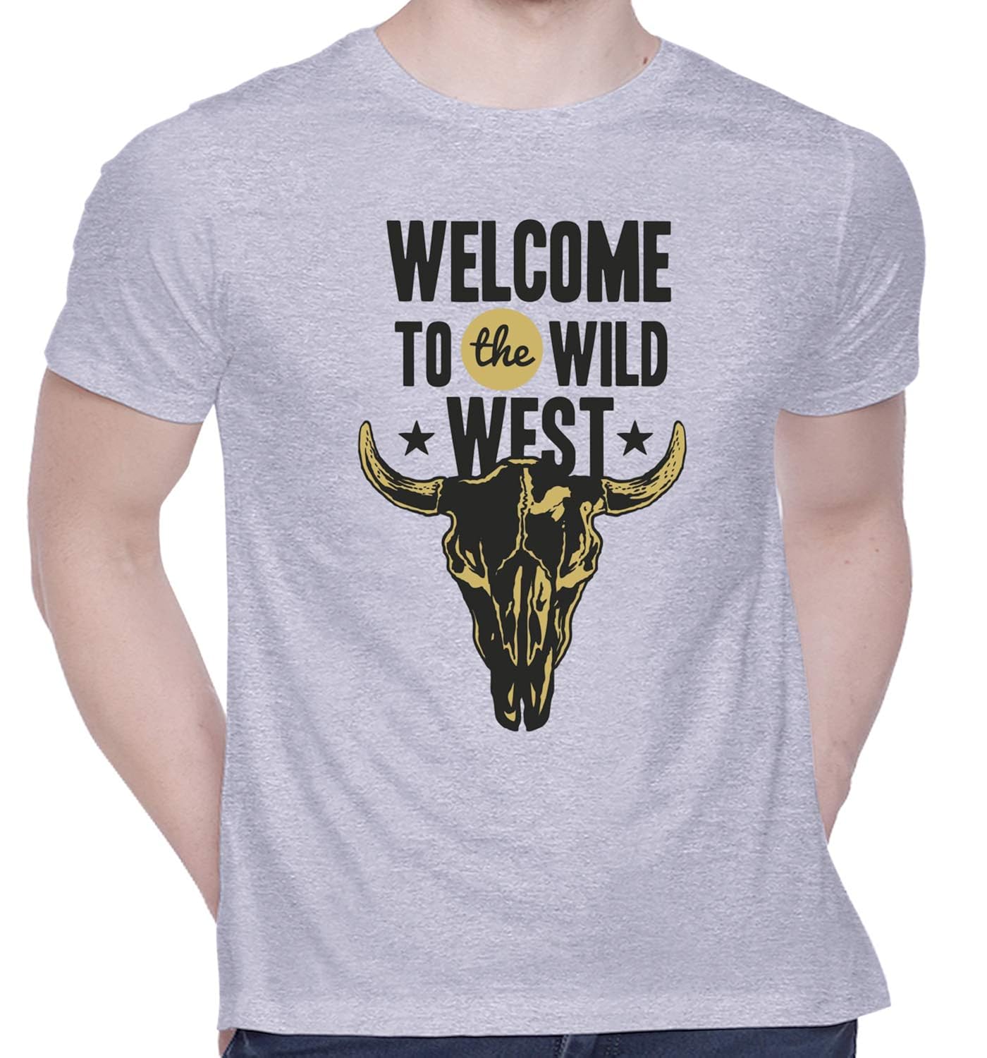 Buy CreativiT Graphic Printed T-Shirt for Unisex Welcome to The Wild ...