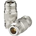 Amazon.com: Eightwood 2pcs N Type Adapter N Female to N Female Barrel ...
