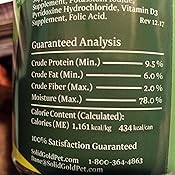 Solid Gold Green Cow Wet Dog Food, Green Beef Tripe Recipe, All Life ...