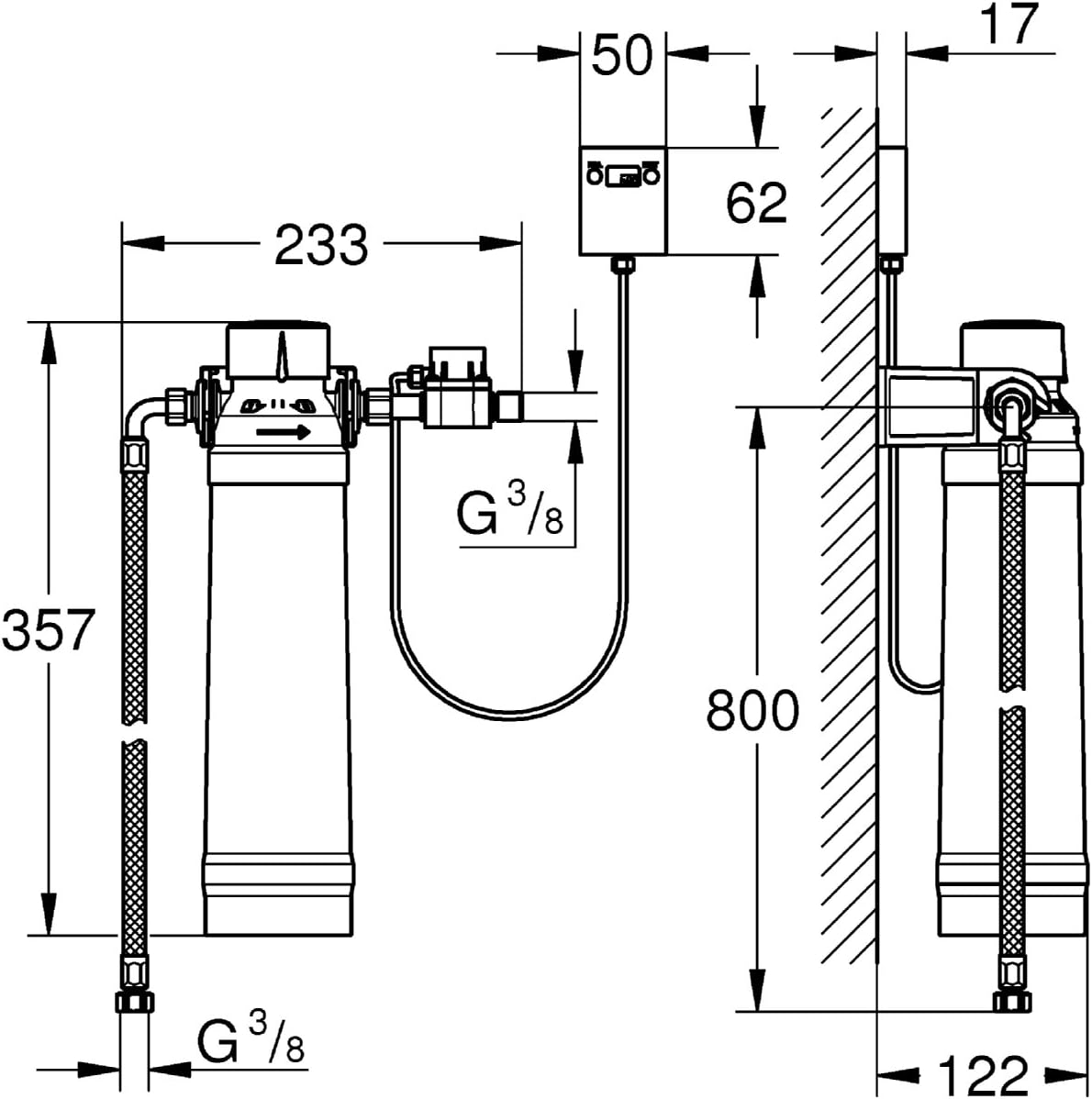 GROHE Red Water filters (Blue, White) – BigaMart