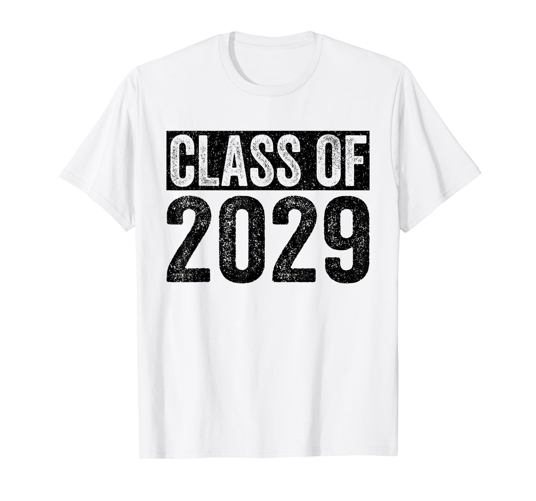 Class of 2029 Grow With Me Graduation First Day of School T-Shirt L for ...