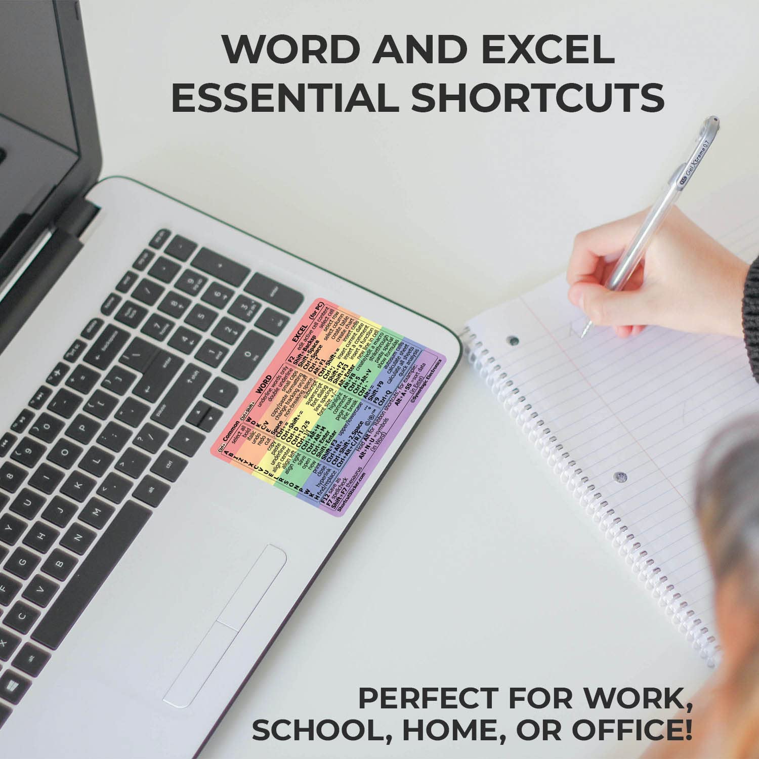 Mua SYNERLOGIC Microsoft Word/Excel (for Windows) Reference Guide Keyboard Shortcut Sticker ...