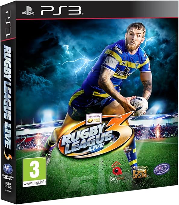 Rugby League Live 3 (PS3): Amazon.co.uk: PC & Video Games