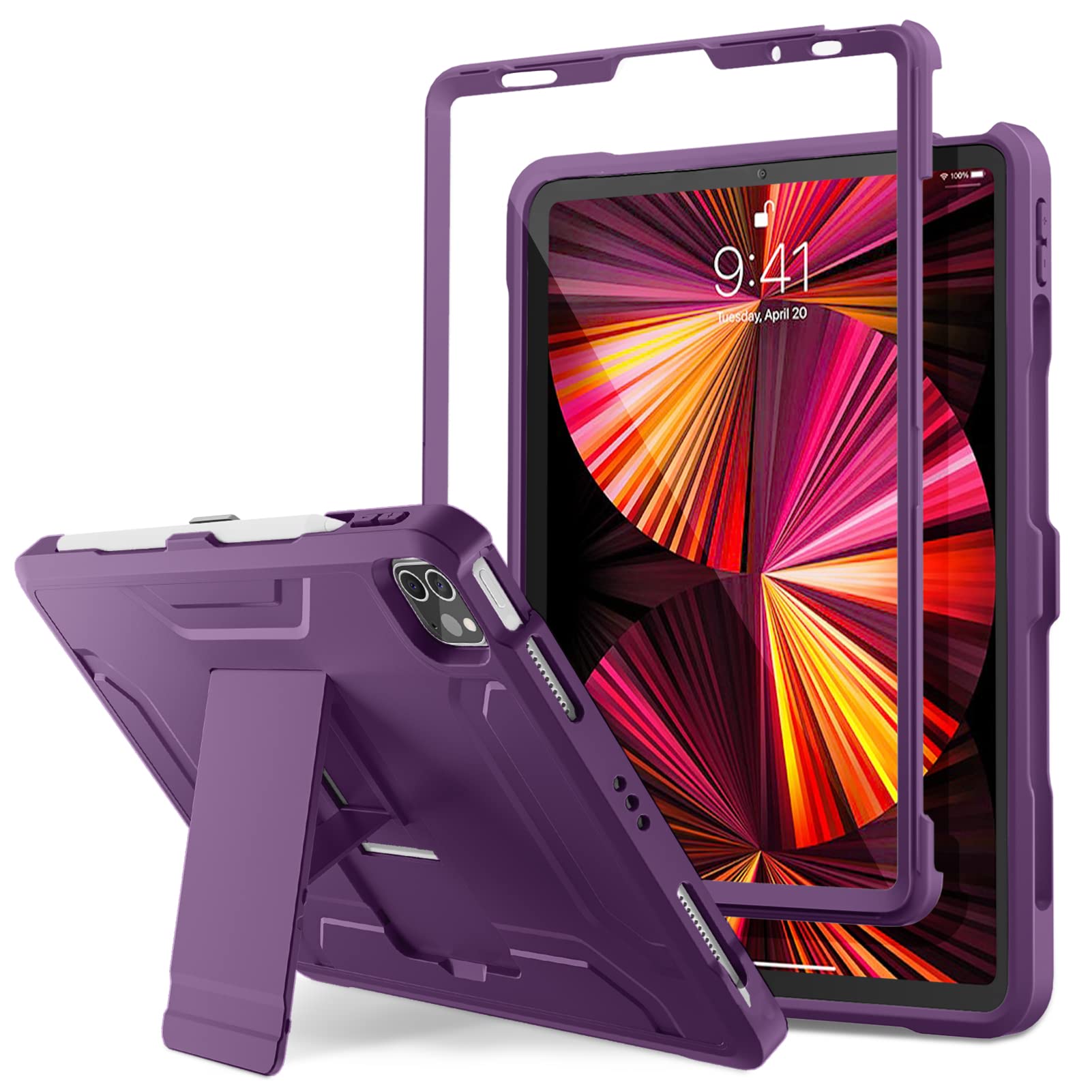 DTTO for iPad Pro 11 inch Case 2022(4th Gen)/2021(3rd Gen), [Screen ...