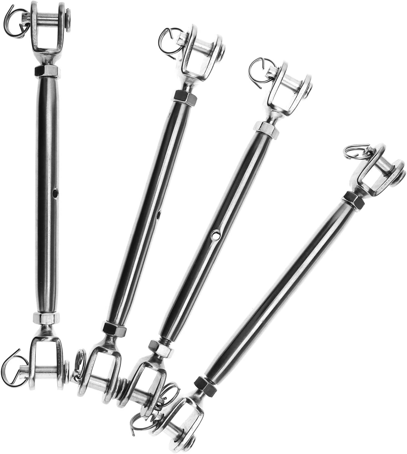 OTOTEC Tenditore a forcella corpo chiuso 6 mm, in acciaio inossidabile ...