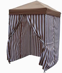 Amazon.com : 5'x5' Stripe Popup Pool Cabana : Patio, Lawn & Garden