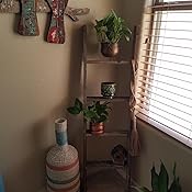 Amazon.com : 4' Reclaimed Barnwood Rustic Ladder : Garden & Outdoor
