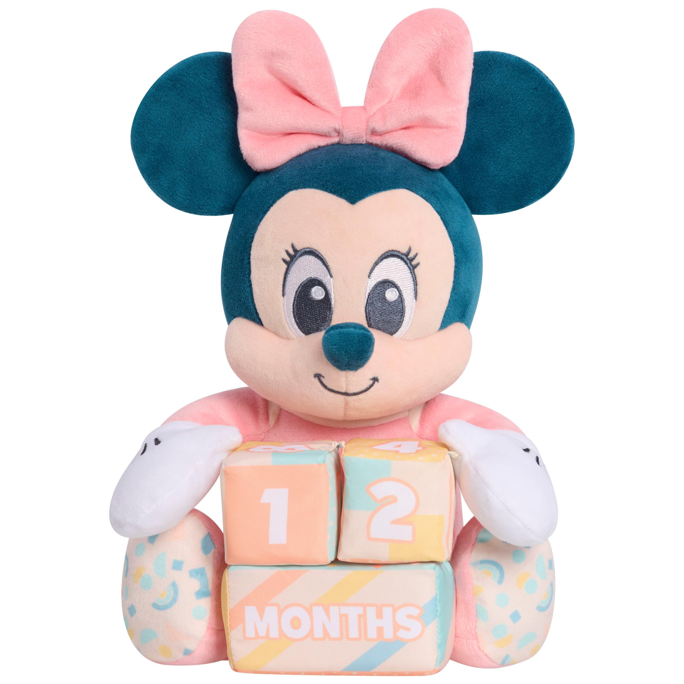 Just Play Disney Baby My First Year Minnie Mouse and Milestone Blocks ...