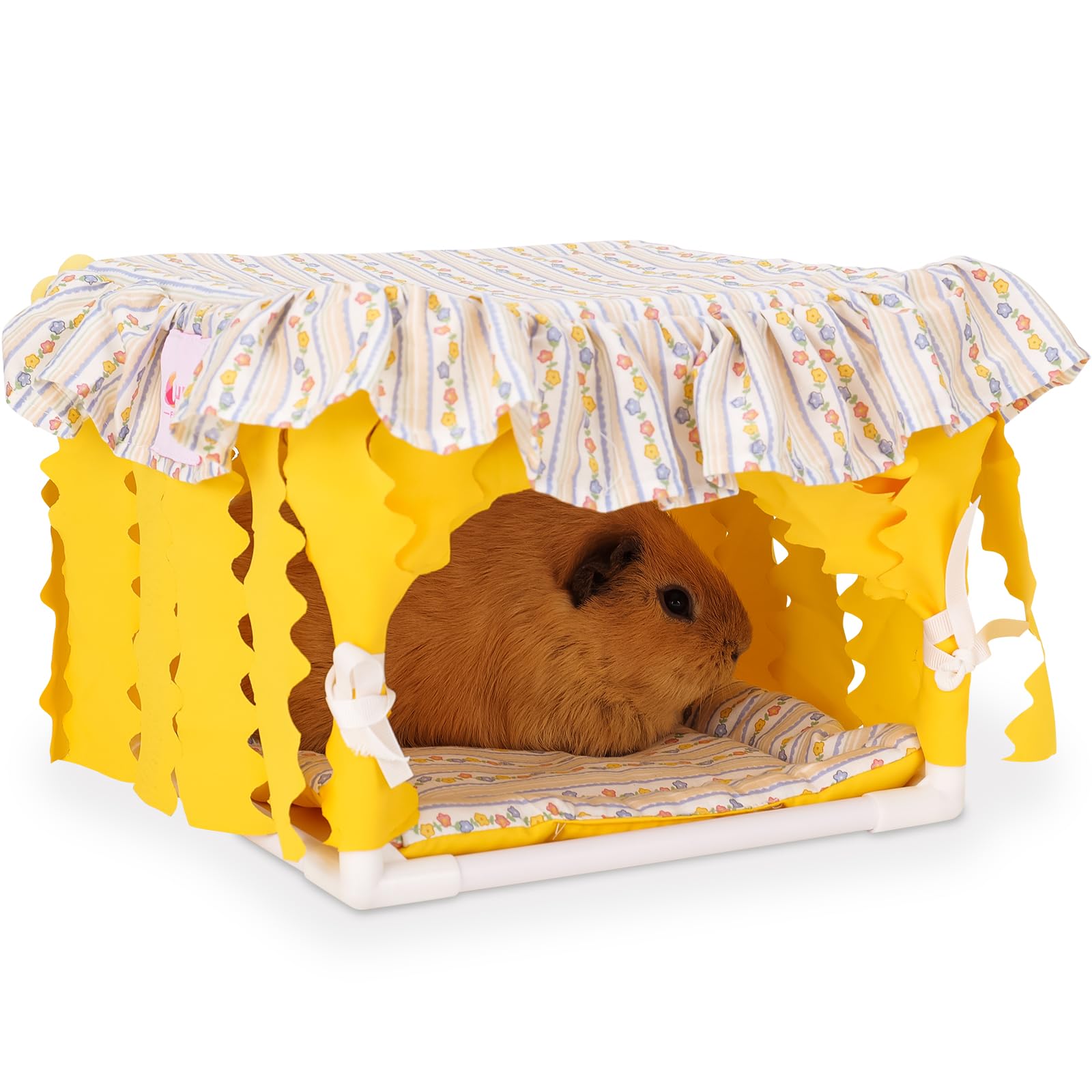 Funfurry Guinea Pig Hideout,Guinea Pig Bed House, Designed for Small ...