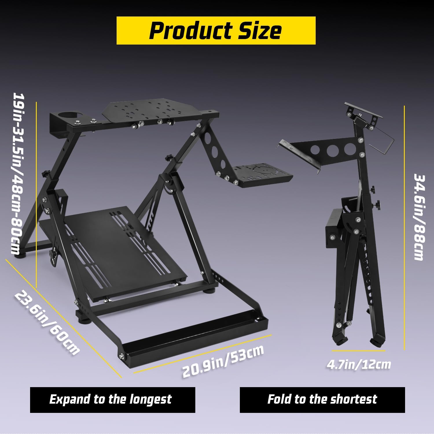 Mua Gazzyt X-frame Racing Wheel Stand New Upgrade Fit for Logitech ...