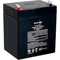 Amazon.com: Bright Way Group BW1250 12V 5AH Sealed Rechargeable SLA ...