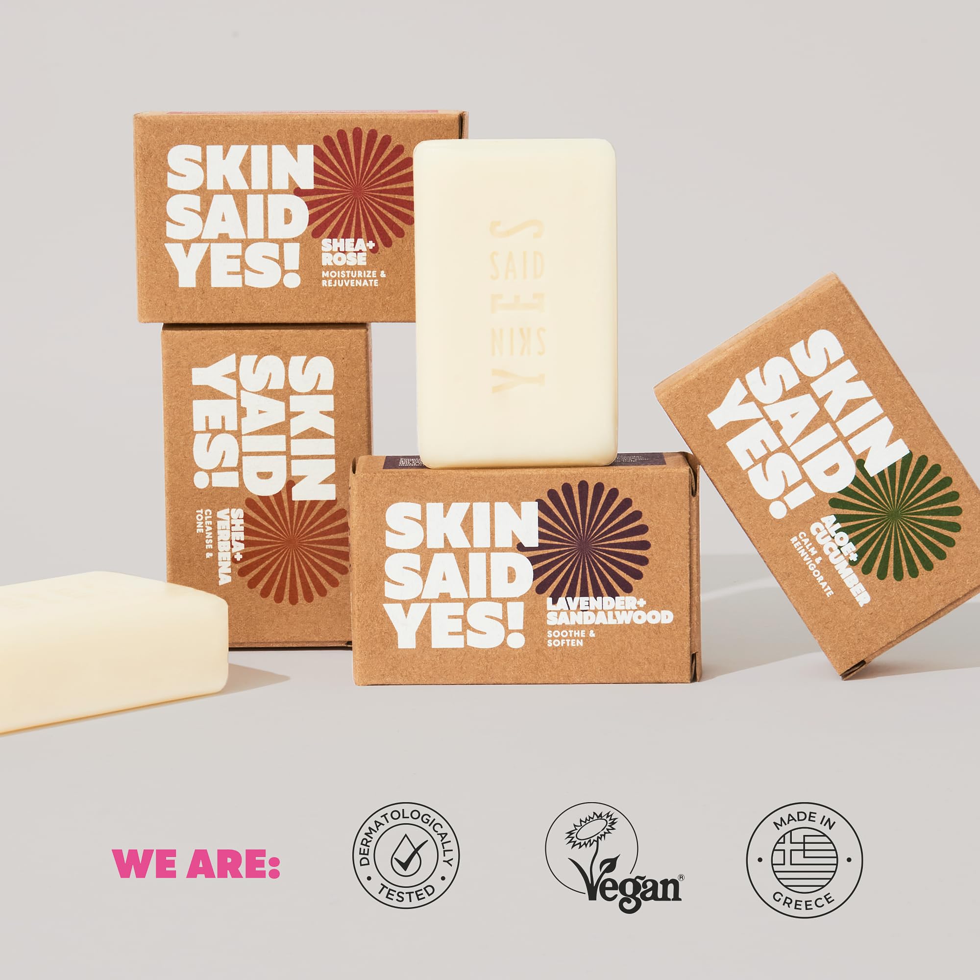 Mua Skin Said Yes Organic Soap Bar (Set of 8) - Natural Soap Made in ...