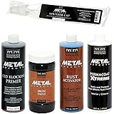 Modern Masters Metal Effects Iron Paint & Rust Activator Kit (4-Ounce ...