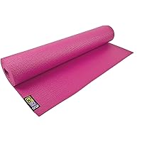 Amazon.com : GoFit Non-Slip Yoga Mat - Mat with Yoga Posture Wall Chart ...
