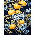Amazon.com: bleihum Lemon Paint by Numbers Kit for Adults- Adult Paint ...
