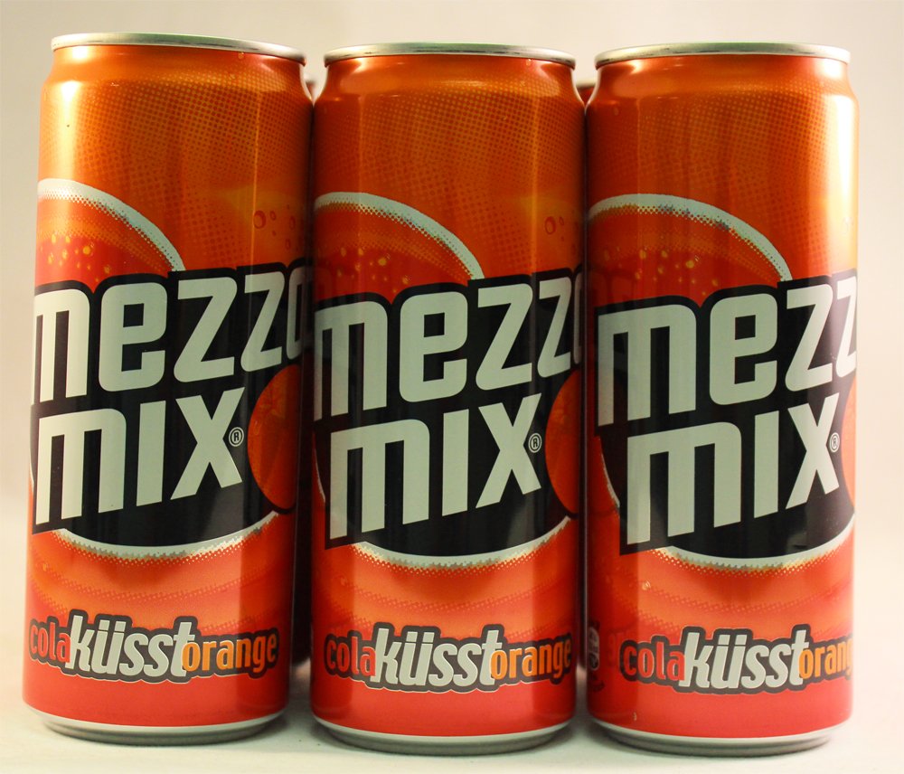 Amazon.com : Mezzo Mix .33L (European Import) - SIX Cans (6 x .33l cans ...