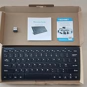 TECKNET 2.4G Wireless Keyboard For Windows 10/8/7/Vista/XP and Android ...