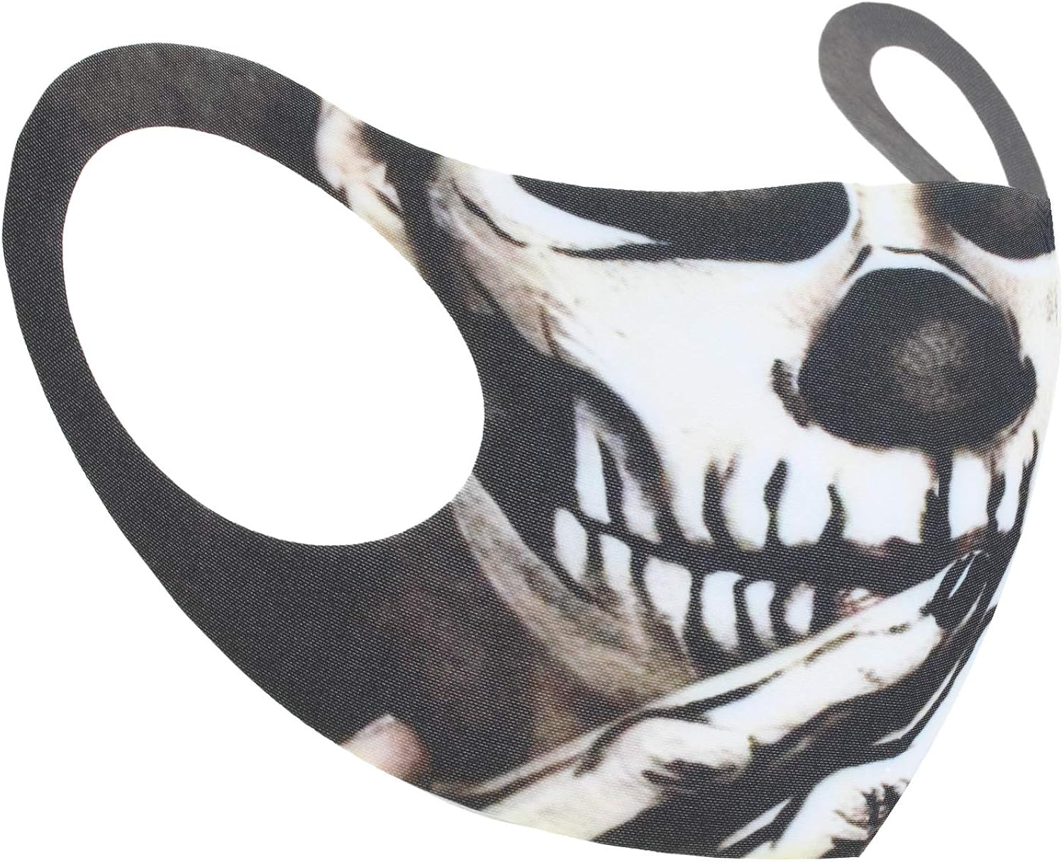Zac's Alter Ego Skull with Hand to Mouth Halloween Face Mask/Cover ...
