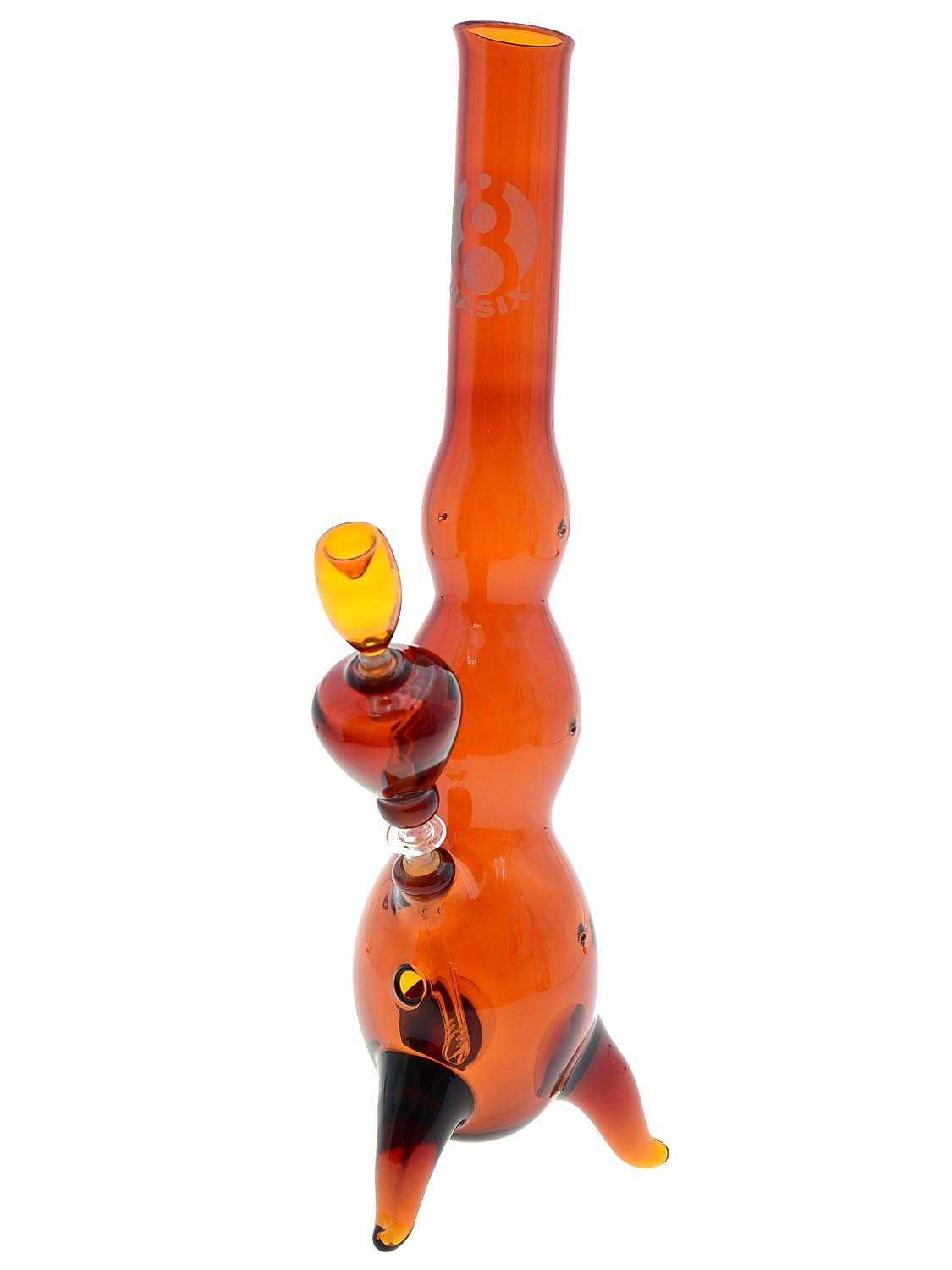 Basix 1000 DTI bernsteinfarben - 46cm - Glasbong, Hurricane ...