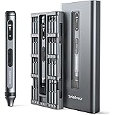 Fanttik E1 Max 3.7V Mini Precision Electric Screwdriver, 50-in-1 Magnetic Bits, 2 Torque ...