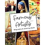Famous Artists Biography Coloring Book (Meet the Artist by Magic Spells ...
