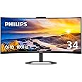 Amazon.com: PHILIPS 34E1C5600HE 34" UltraWide QHD 21:9 Monitor with ...