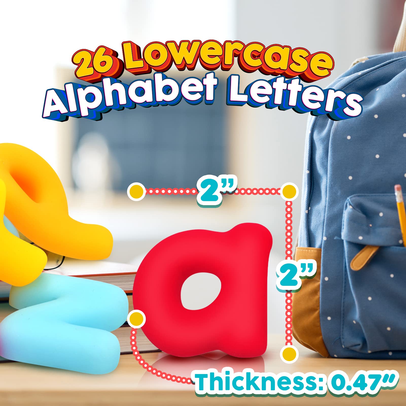 Mua SMALL FISH Alphabet Letters Sensory Toys for Toddlers: ABC Learning ...