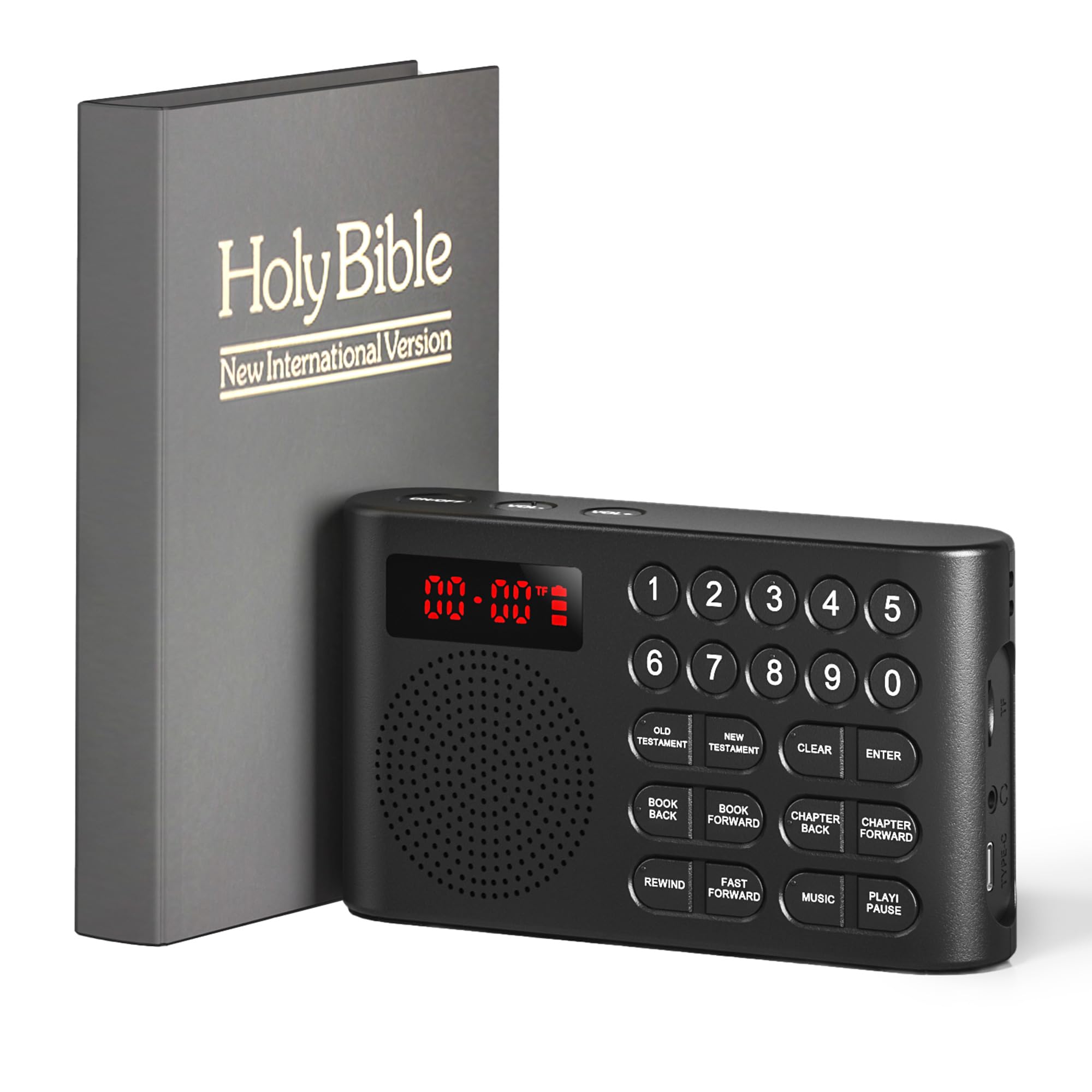 iGuerburn Audio Bible NIV Player, Electronic Talking Bible with New ...