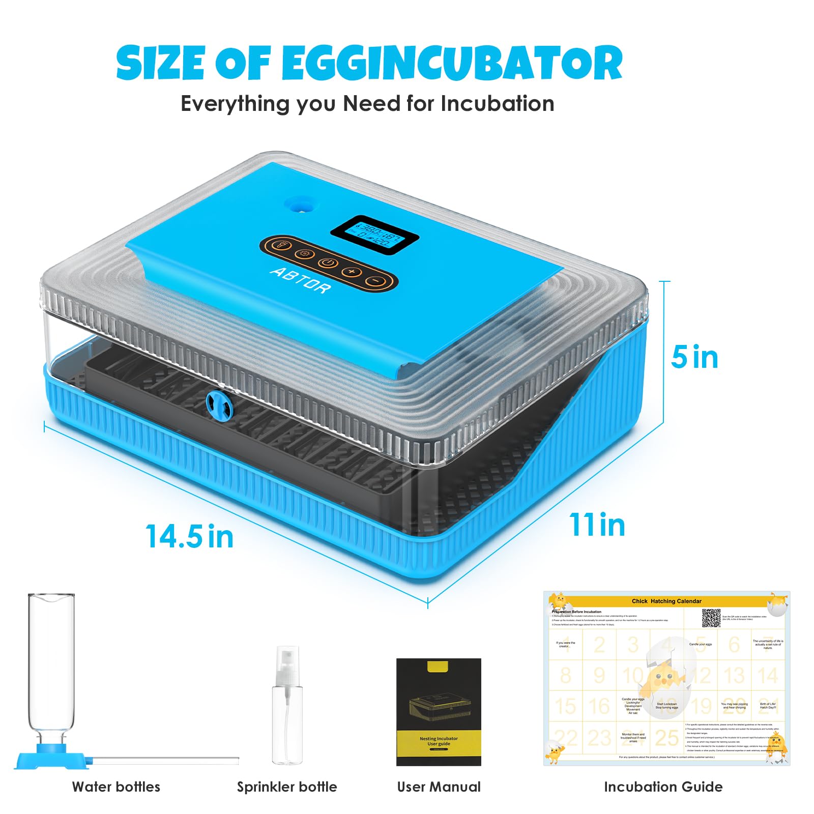 Mua 25 Egg Incubator Digital Poultry Hatcher Machine with Automatic Egg ...