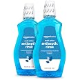Amazon.com : Amazon Basics Multi Action Antiseptic Rinse, Alcohol Free ...