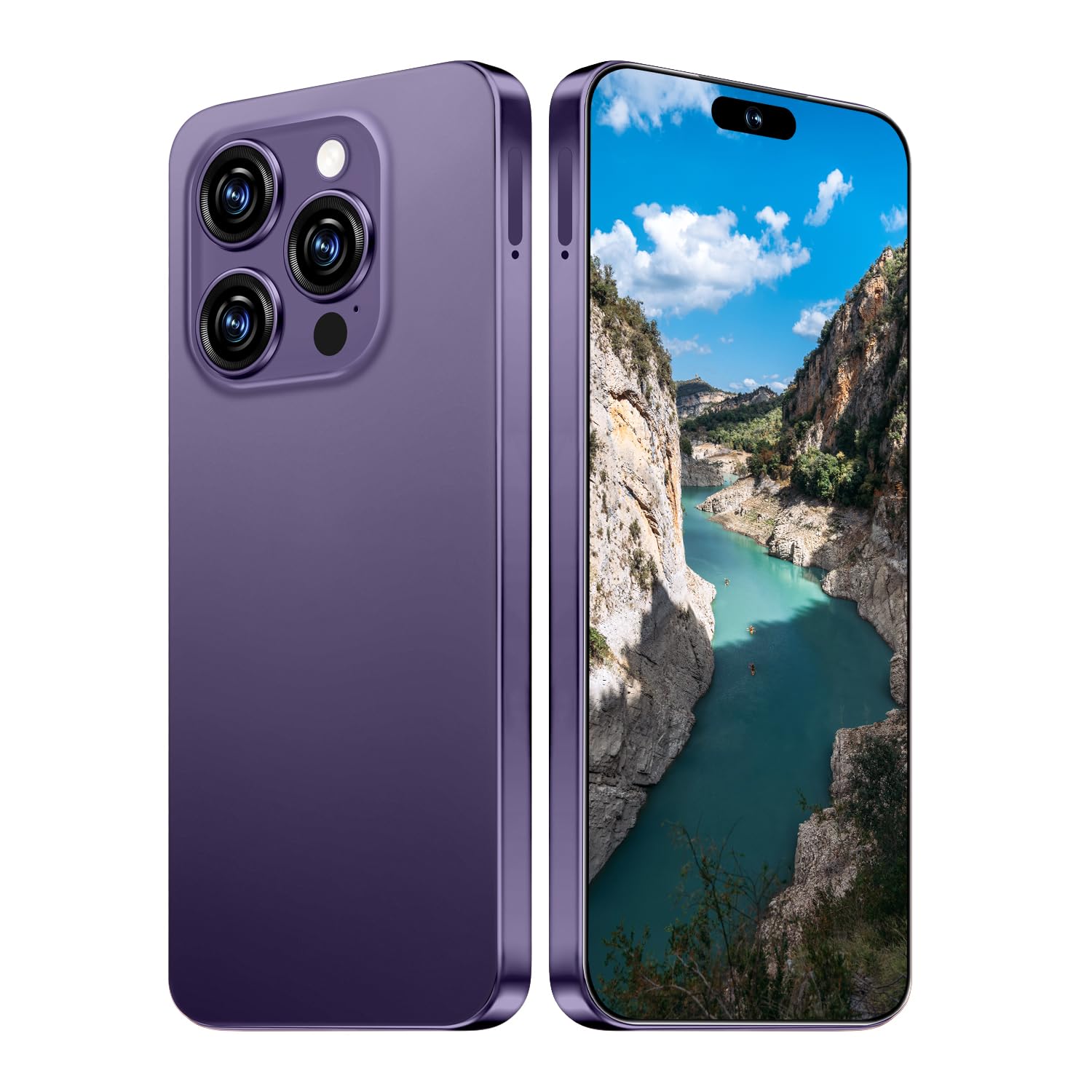 I16 PROMAX Unlocked Phone,6.99" HD Screen The Phone,8+256GB with 128GB ...