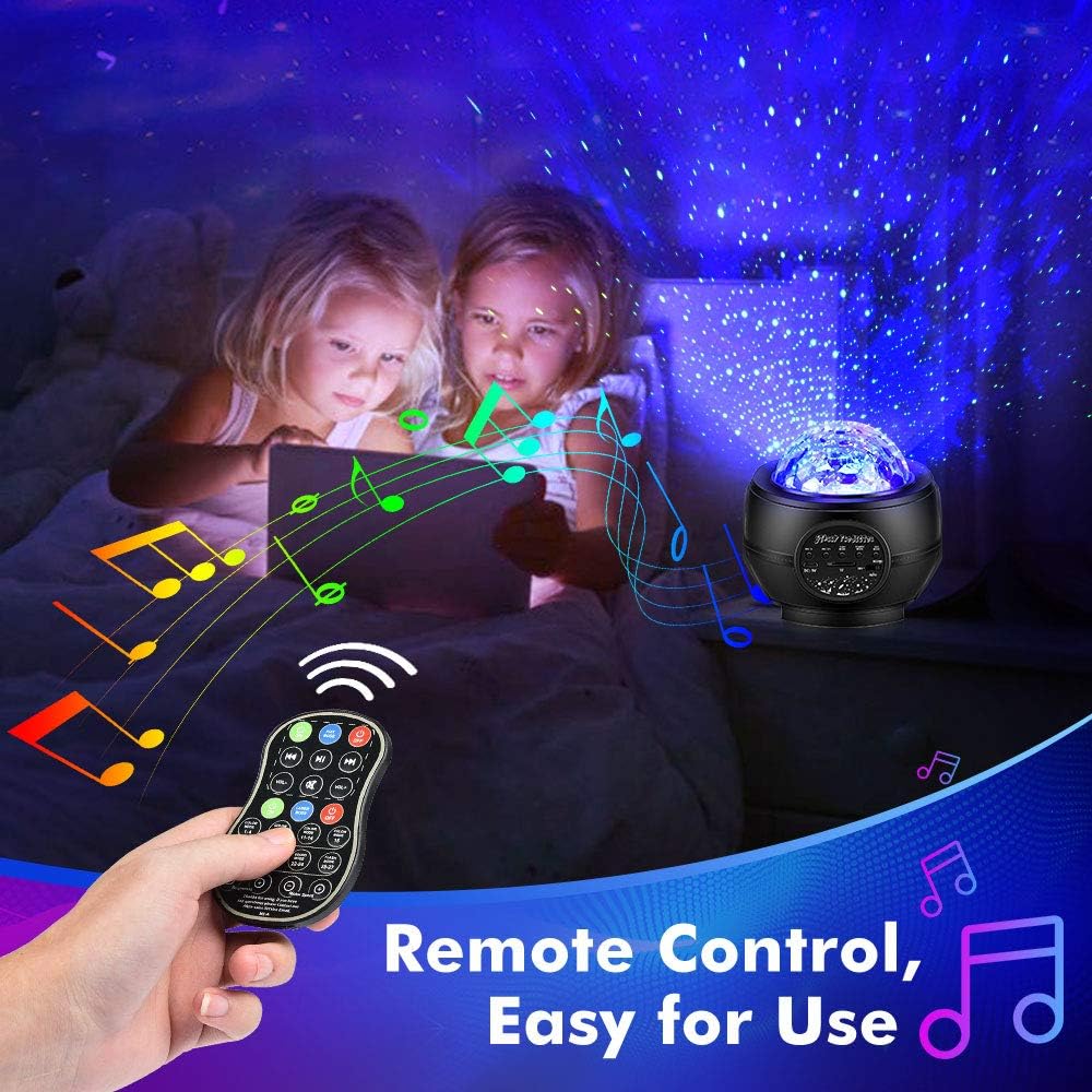 Star Projector Night Light, MOFAJIANG Ocean Wave/Northern Lights/Universe/Night Sky Projector ...